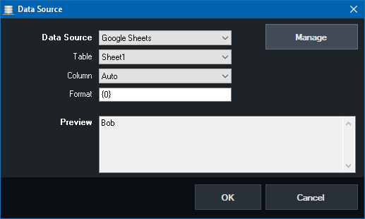 Mapping a Data Source to a Title